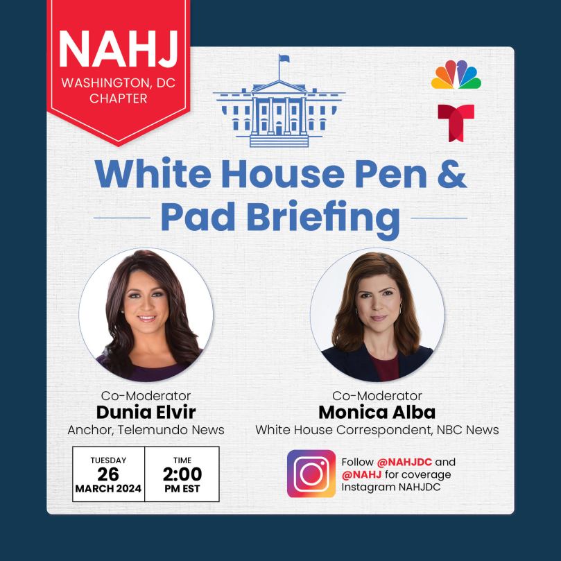 NAHJ DC – Increasing the influence of Latinos in the newsroom